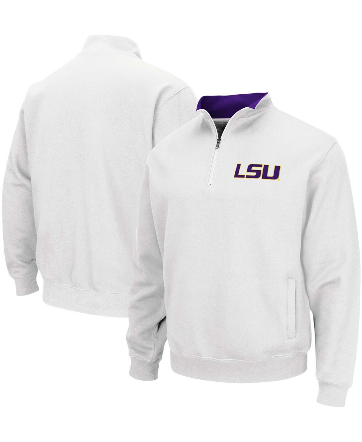 Click here for Mens Colosseum Lsu Tigers Tortugas Logo Quarter-Zi... prices