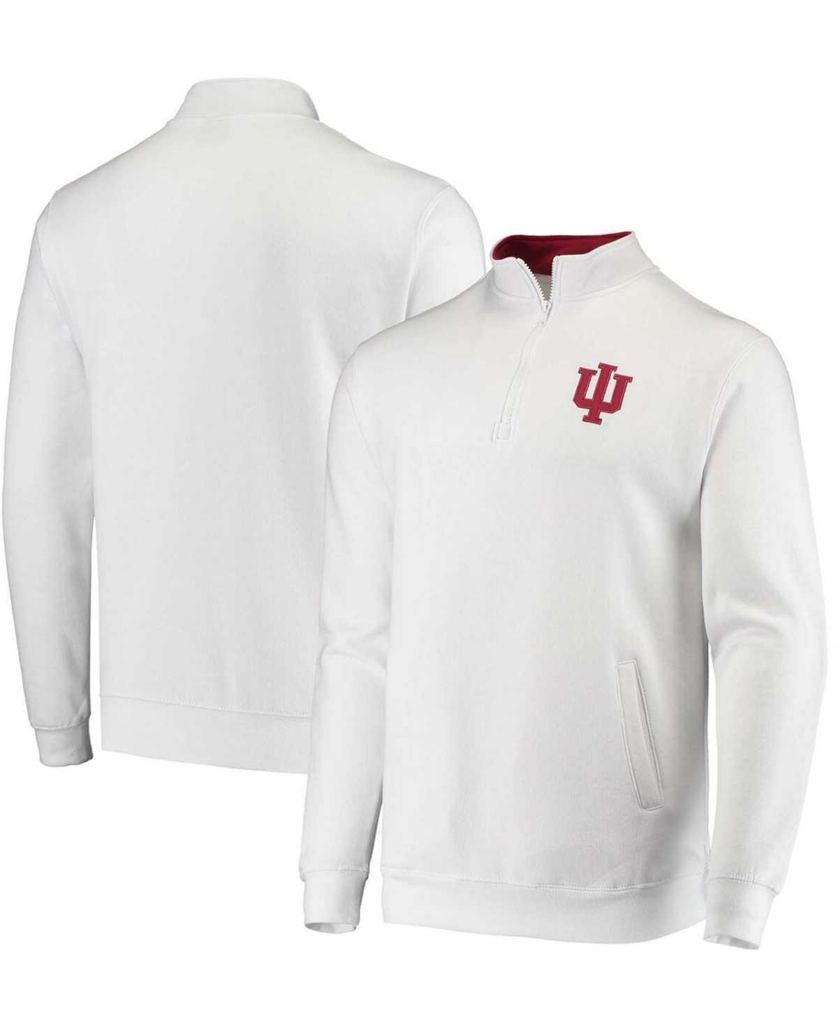 Click here for Mens White Indiana Hoosiers Tortugas Logo Quarter-... prices