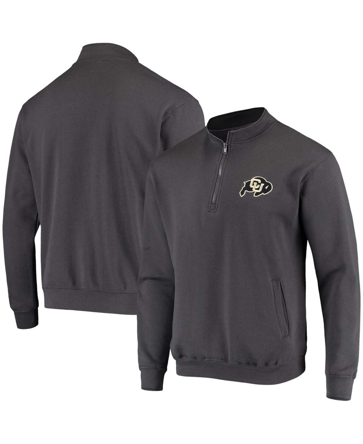 Click here for Mens Charcoal Colorado Buffaloes Tortugas Logo Qua... prices