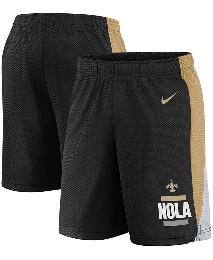 Nike Big Boys Black New Orleans Saints Shorts - Macy's