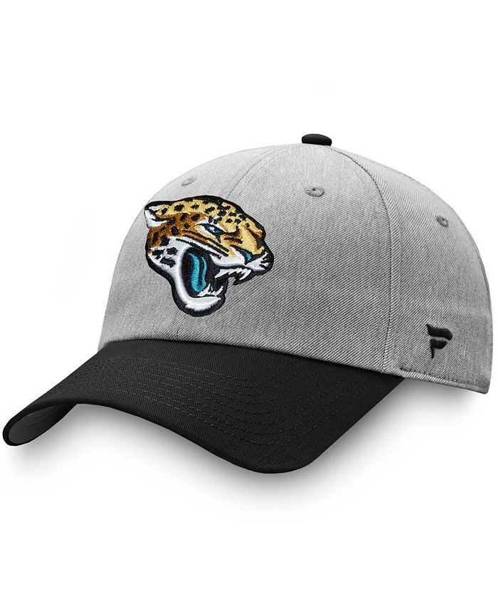 Fanatics Men's Heather Gray, Black Jacksonville Jaguars Two-Tone ...
