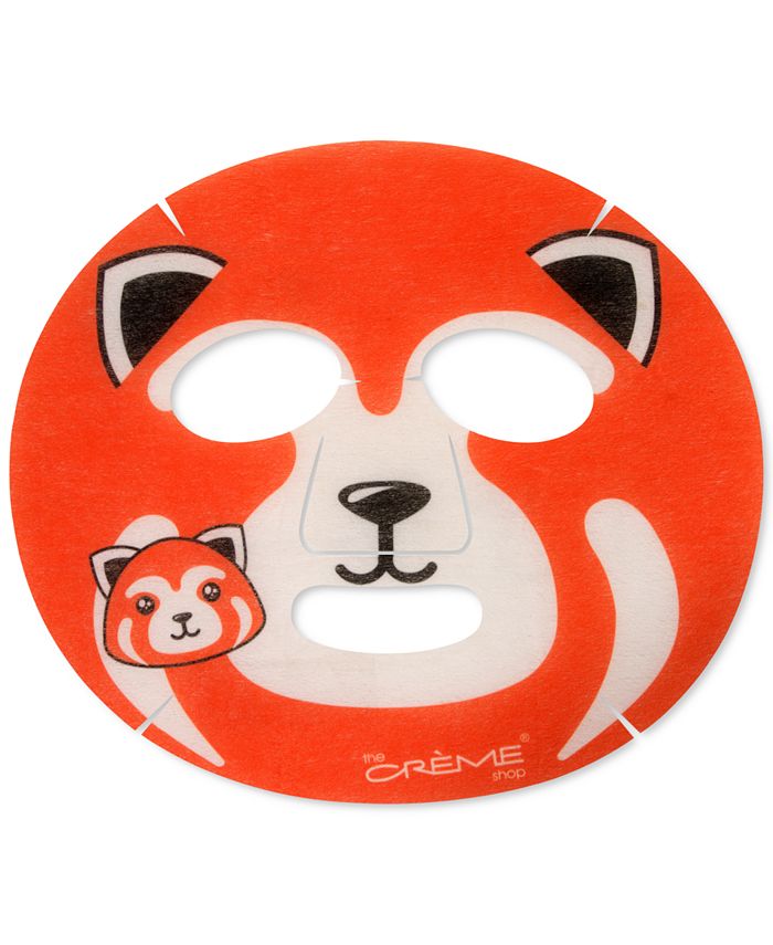 The Crème Shop Be Smooth, Skin! Animated Red Panda Face Mask - Macy's