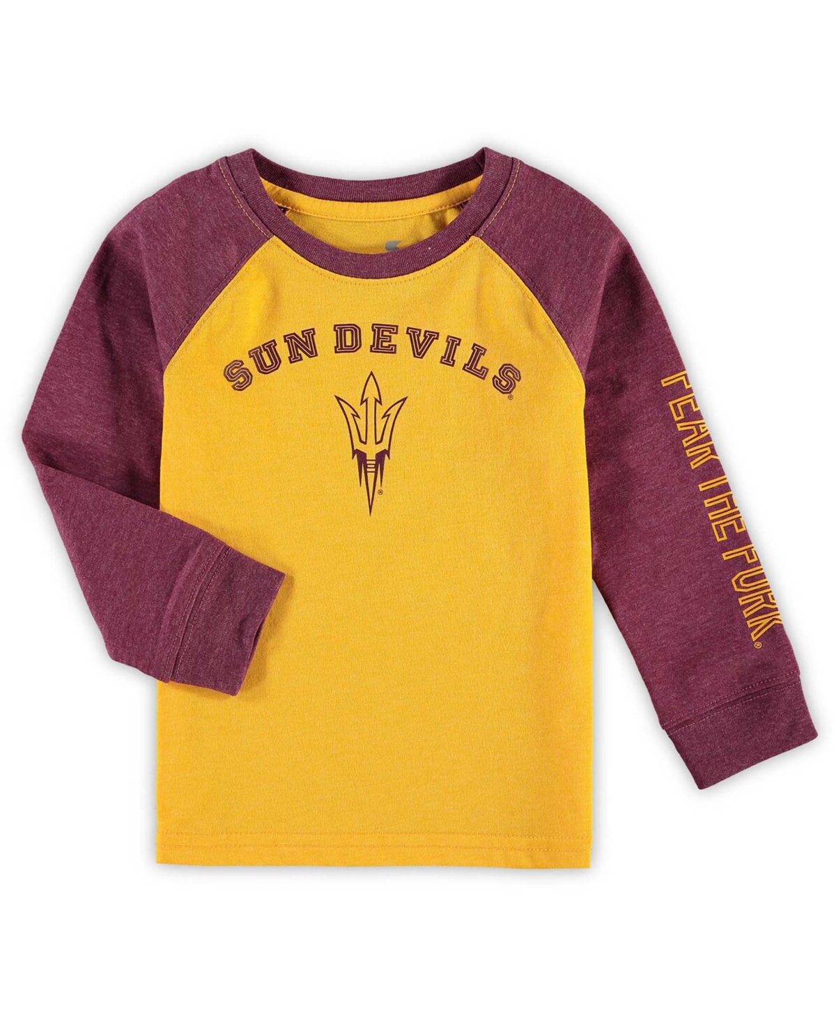 Click here for Toddler Boys and Girls Heathered Gold Arizona Stat... prices