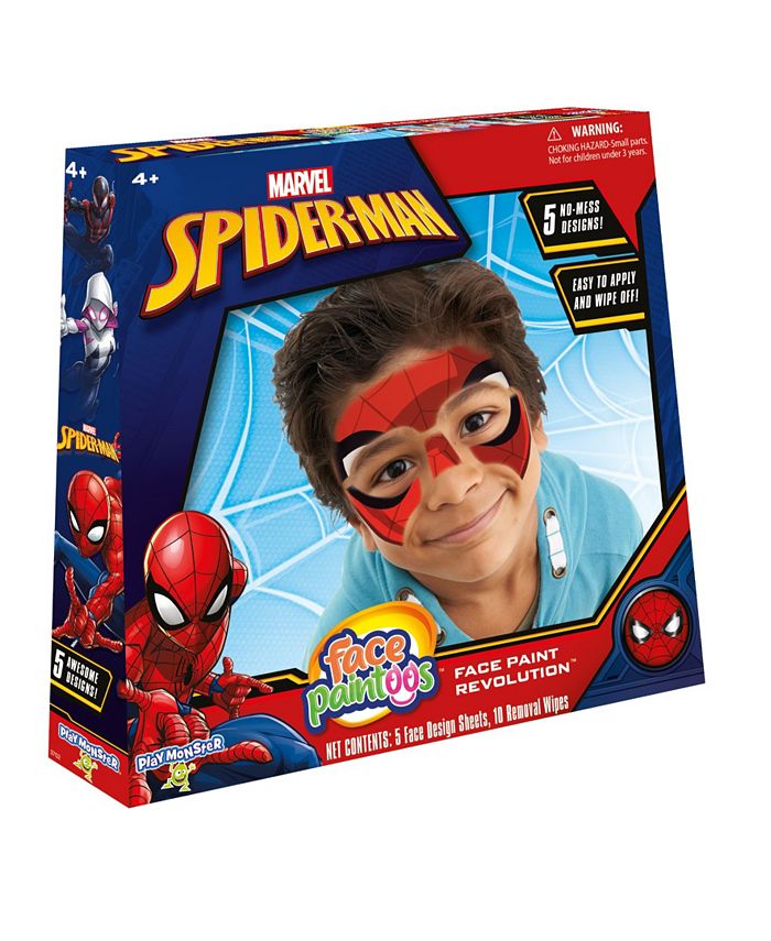 Paintoos Marvel Spider-Man Face Paint Craft, Set of 5 - Macy's