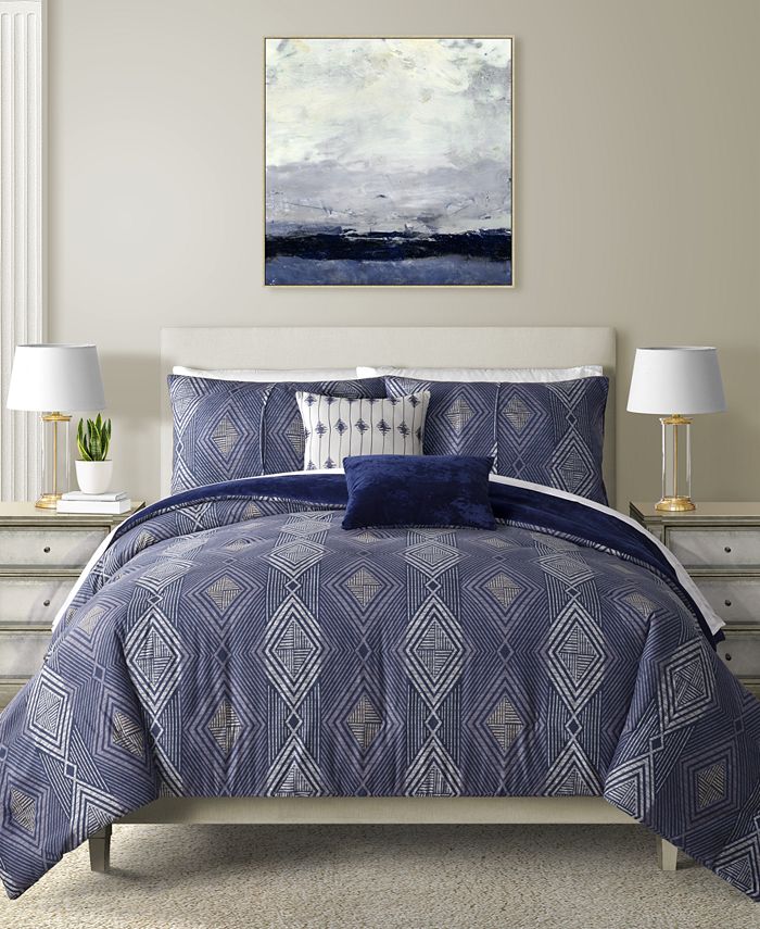 Sunham Geo Comforter Sets - Macy's
