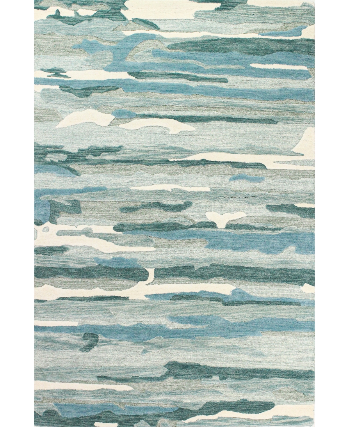 Click here for Bashian Adige LC164 5 x 7 6 Area Rug - Aqua prices