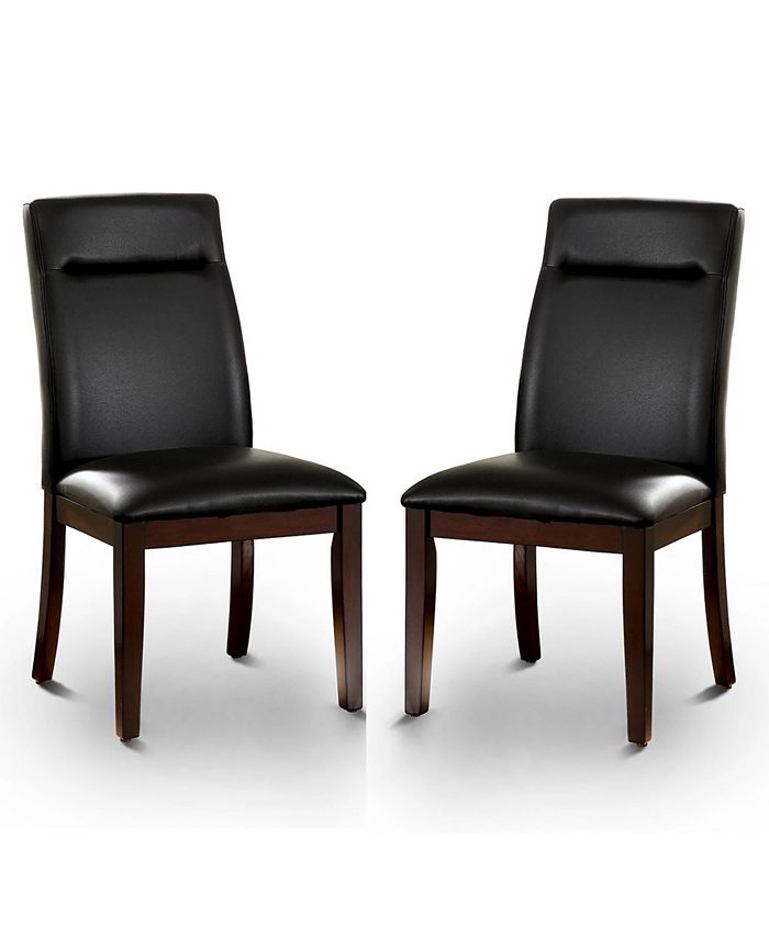 Furniture of America Braylin Cherry Dining Chair (Set of 2) - Macy's