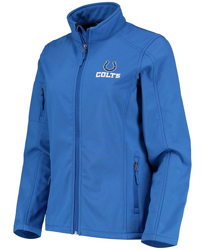 Dunbrooke Women's Royal Indianapolis Colts Full-Zip Sonoma Softshell ...