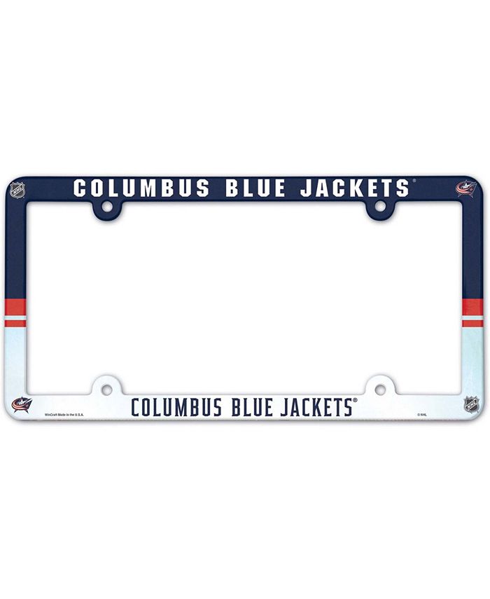 Wincraft Multi Columbus Blue Jackets Team License Plate Frame - Macy's