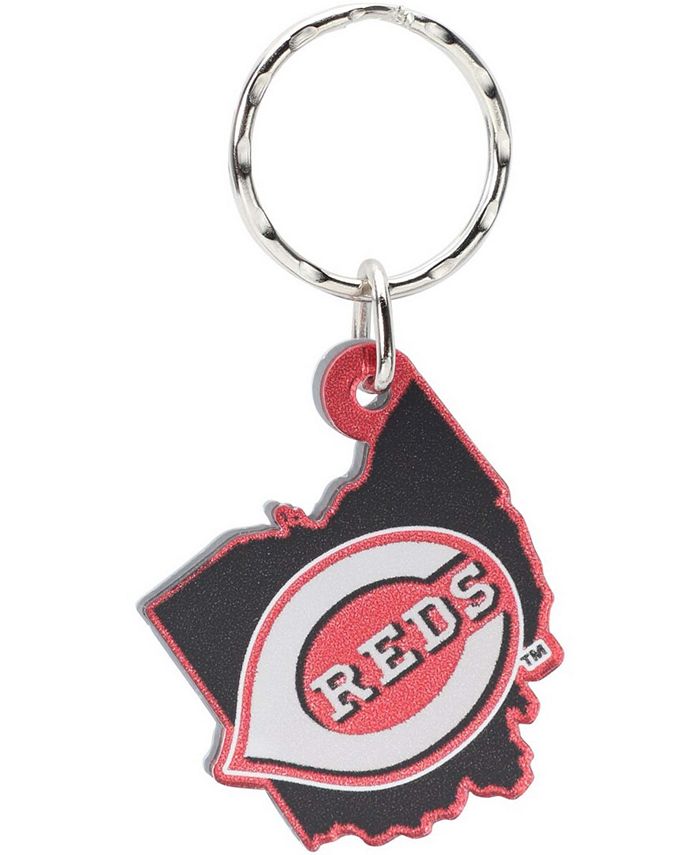 Wincraft Multi Cincinnati Reds Metallic State Shape Keychain - Macy's