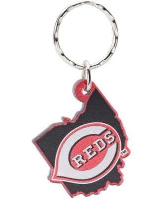 Multi Cincinnati Reds Metallic State Shape Keychain - Macy's