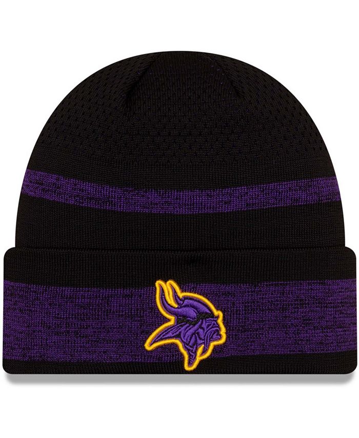 New Era Men's Minnesota Vikings 2021 Sideline Tech Cuffed Knit Hat - Macy's