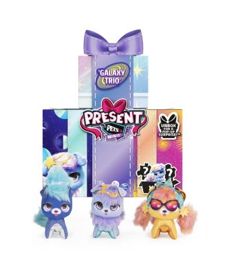 Present Pets Minis, Galaxy Trio 3-Pack of 3-inch Plush Toys, Kids Toys ...