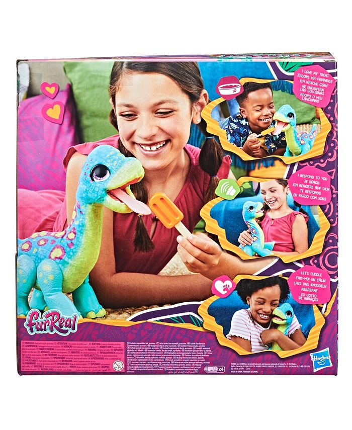 FurReal Friends Snackin' Sam the Bronto Plush Toy - Macy's