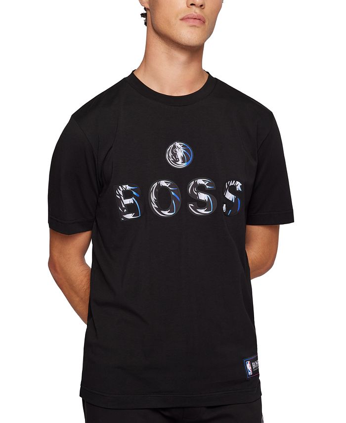 Hugo Boss BOSS Men's NBA Dallas Mavericks Stretch-Cotton T-Shirt - Macy's