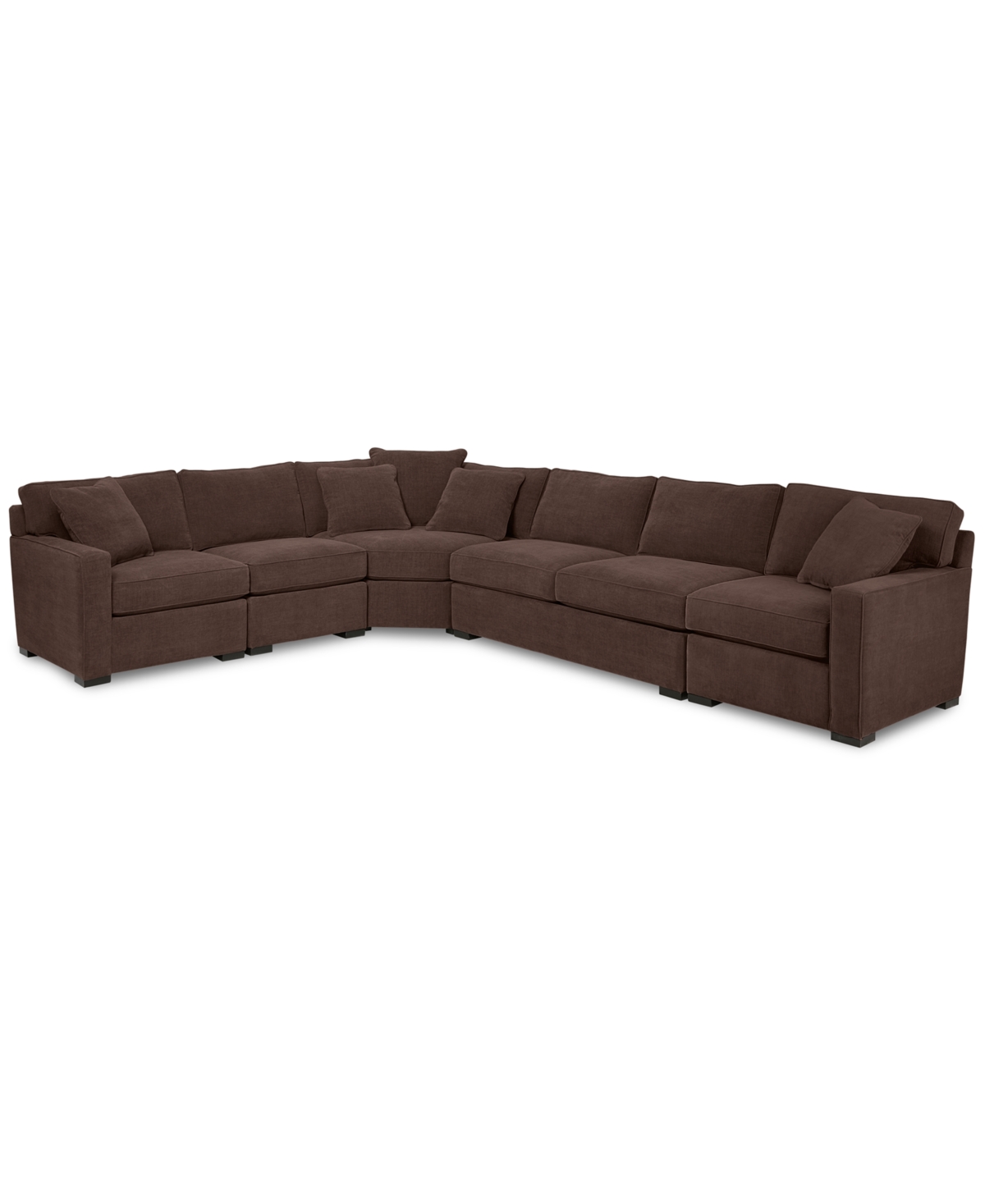 Click here for Radley 5-Pc Fabric Sectional with Apartment Sofa... prices