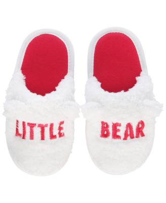 Little Boys & Girls Little Bear Matching Family Slippers, Created for ...