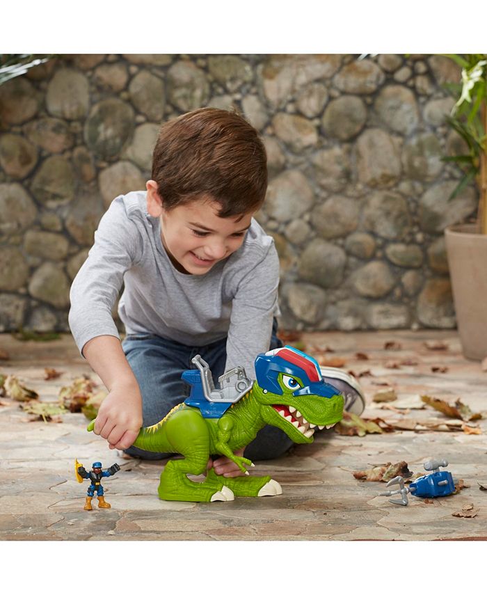 Chomp Squad CLOSEOUT! Playskool Troopersaurus and Bobby Badge - Macy's