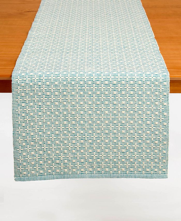 Tableau Cross Weave Standard Table Runner, 72" x 14" - Macy's