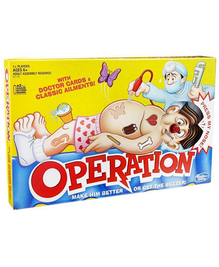 Hasbro Classic Operation & Reviews - All Toys - Macy's