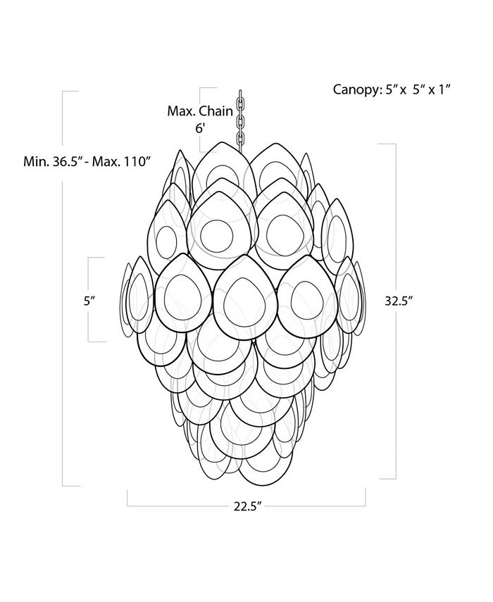 Regina Andrew Design Regina Andrew Diva Chandelier - Macy's