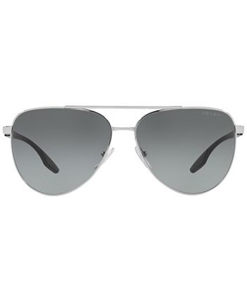 PRADA LINEA ROSSA Men's Sunglasses, PS 52WS 61 - Macy's