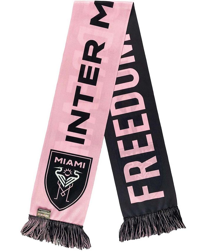 Ruffneck Scarves Inter Miami CF Freedom To Dream Two-Tone Summer Black ...