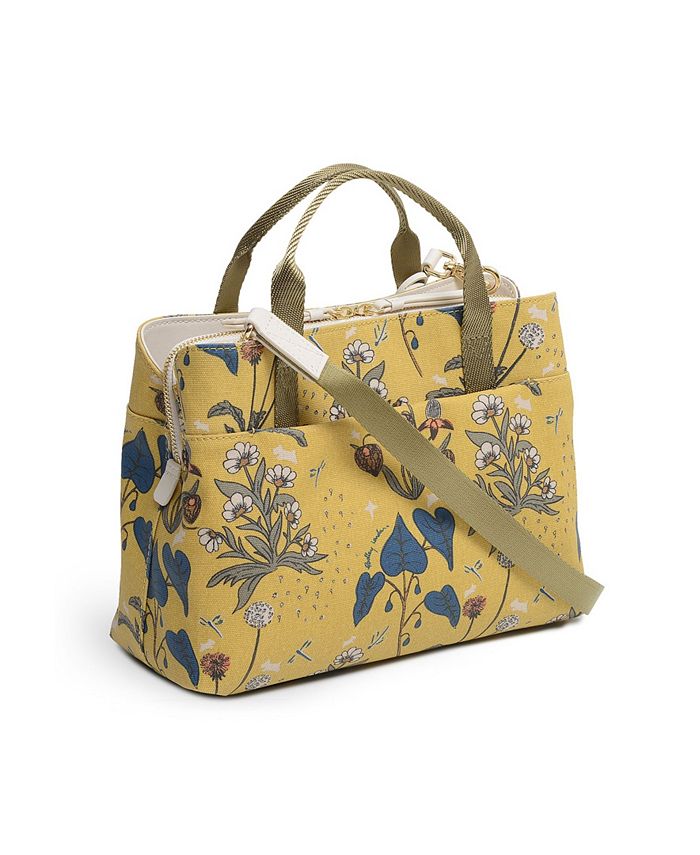 Radley London Women's Maple Cross Folk Floral Small Zip Top Satchel Bag ...
