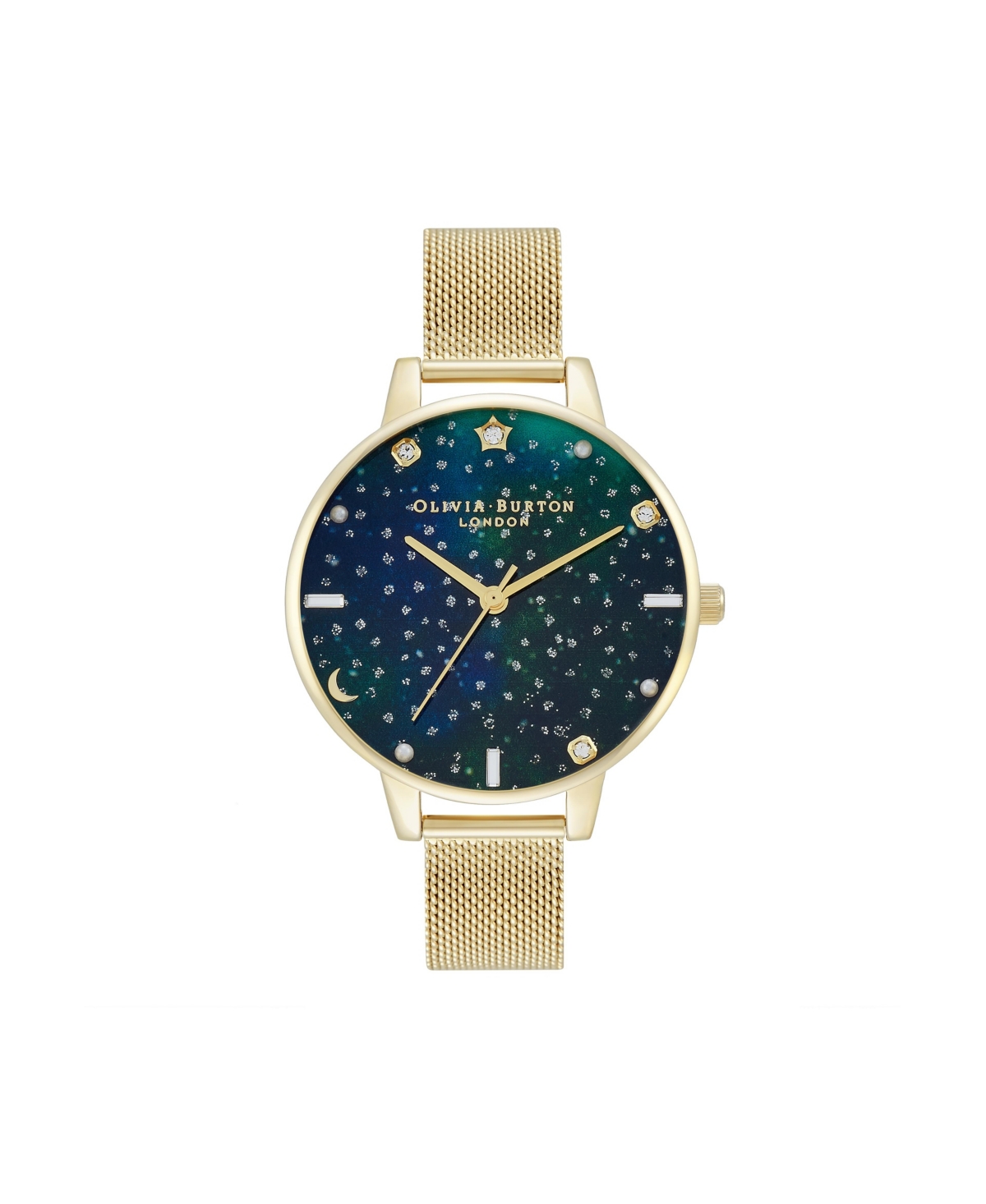 UPC 885997428071 - Olivia Burton Women's Celestial Gold-Tone Mesh ...