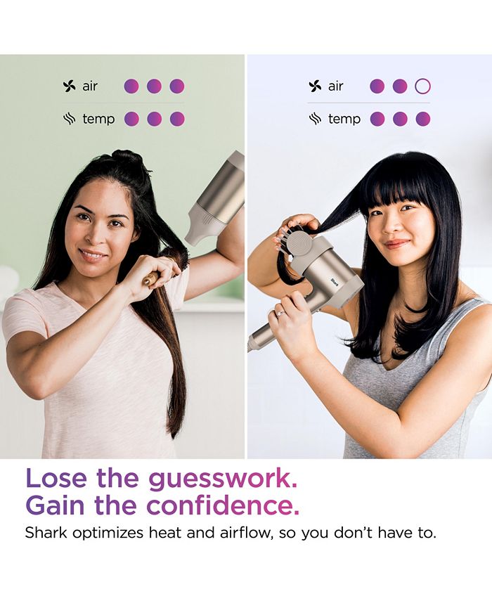 Shark HyperAIR 2-in-1 Fast-Drying Hair Blow Dryer HD112 - Macy's