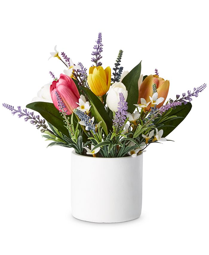 Martha Stewart Collection Easter Potted Centerpiece, Created for Macy's ...