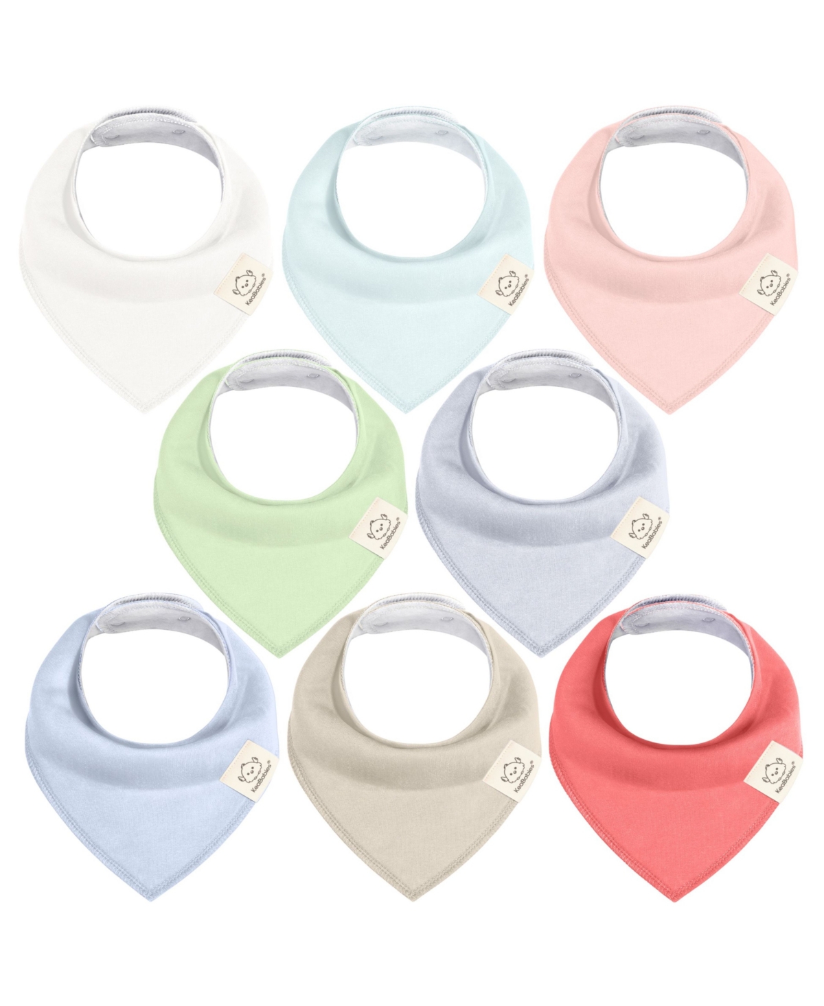 Click here for KeaBabies 8pk Baby Bandana Bibs  Baby Drool Bibs f... prices