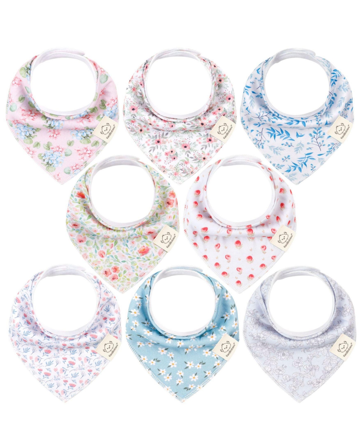 Click here for KeaBabies 8pk Baby Bandana Bibs  Baby Drool Bibs f... prices
