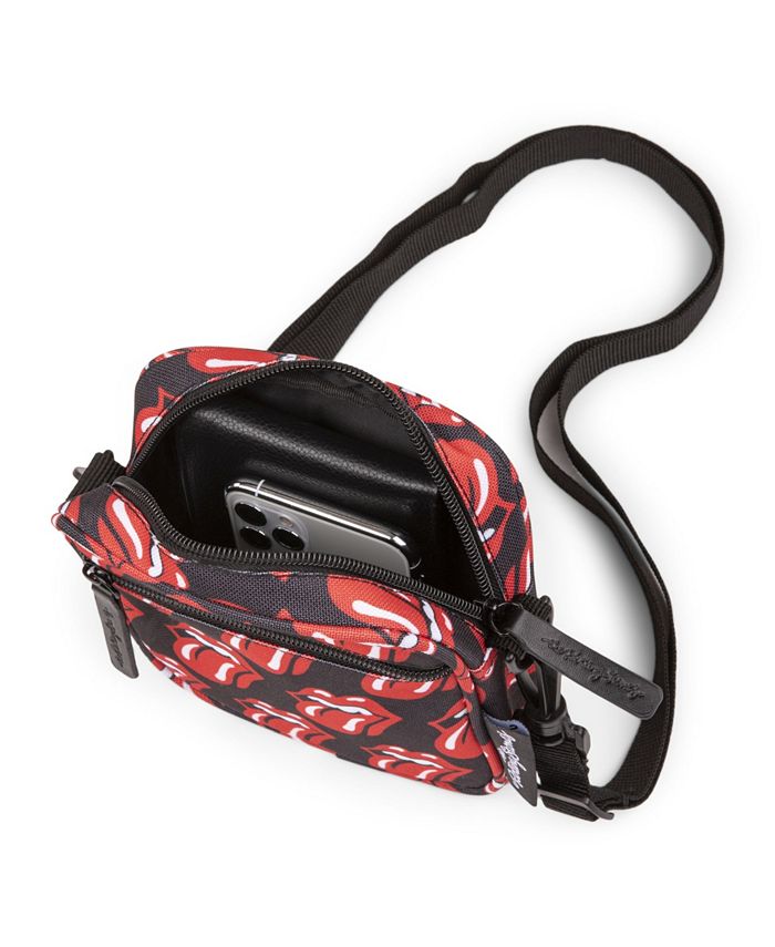 Rolling Stones the Core Collection Small Crossbody Bag with Adjustable ...