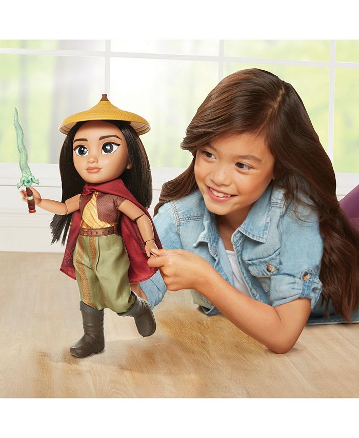 Disney Princess Raya & the last Dragon Articulated Large Raya Doll - Macy's
