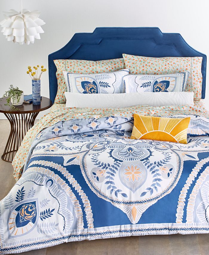 Whim by Martha Stewart Amalfi Mandala Reversible 3-Pc. King Comforter ...