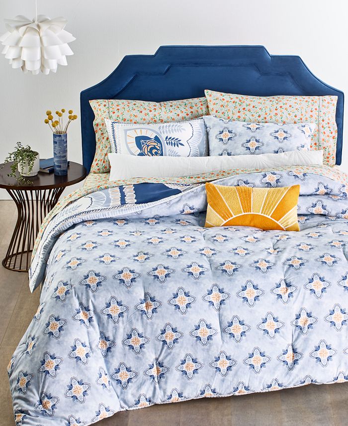Whim by Martha Stewart Amalfi Mandala Reversible 3-Pc. King Comforter ...