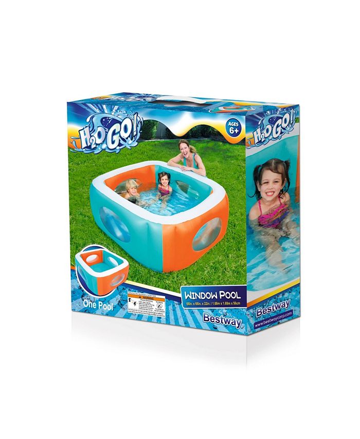 Bestway - H2OGO 66" Inflatable Window Pool - Macy's