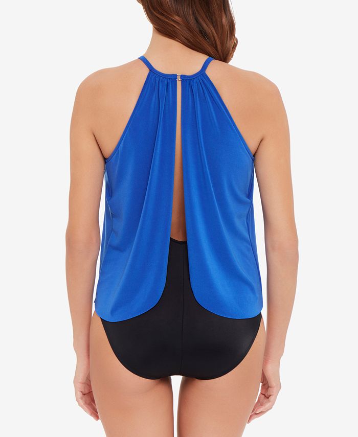 Magicsuit Aubrey Draped Halter One-Piece Swimsuit & Reviews - Swimsuits ...