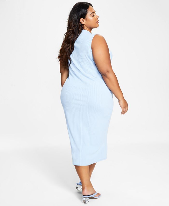 Bar Iii Trendy Plus Size Bodycon Cardigan Dress Created For Macys