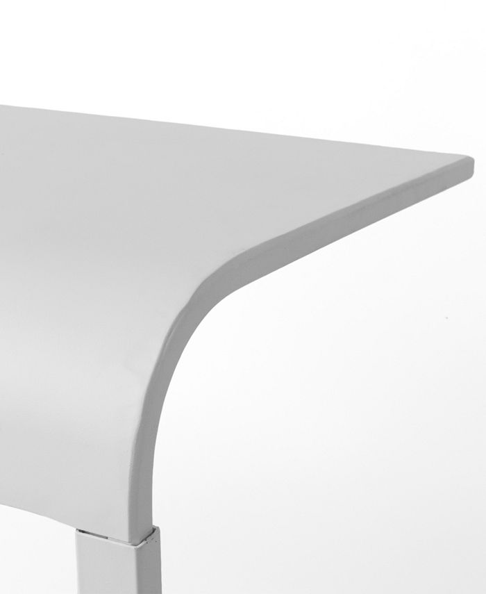 American Art Decor Portable Compact Home Office C-Shaped Desk - Macy's