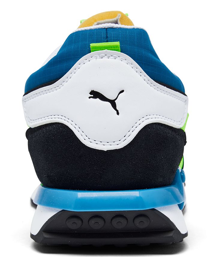 Puma Men's City Rider Electric Casual Sneakers from Finish Line - Macy's