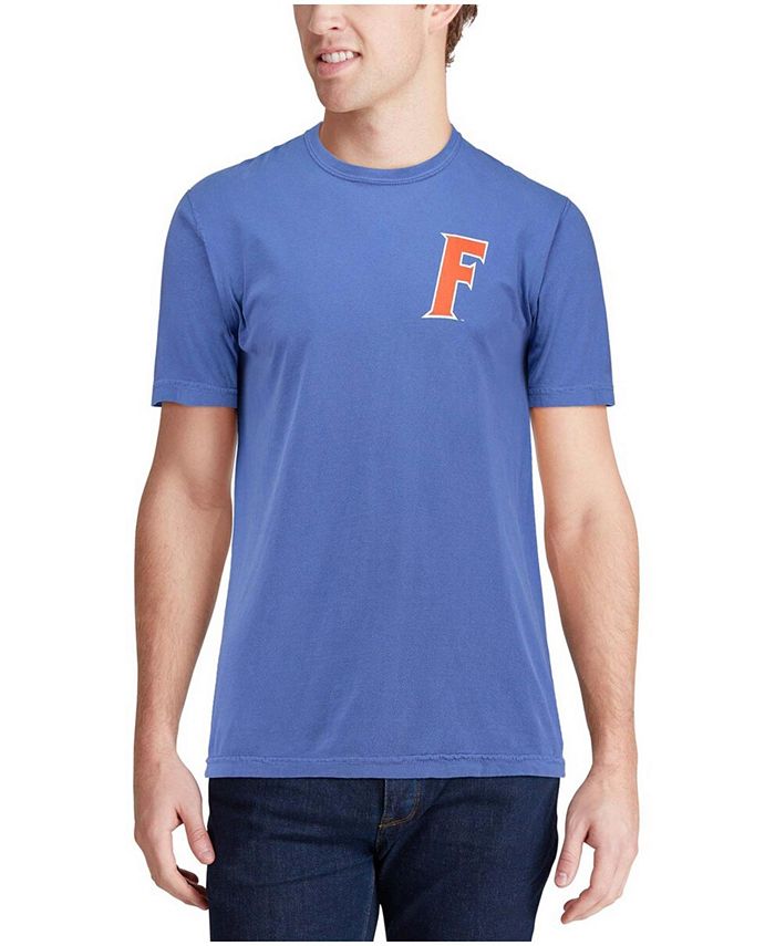 Image One Men's Royal Florida Gators Baseball Flag Comfort Colors T ...