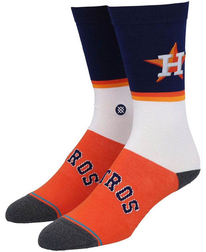 Stance Men's White Houston Astros Infiknit Color Crew Socks - Macy's