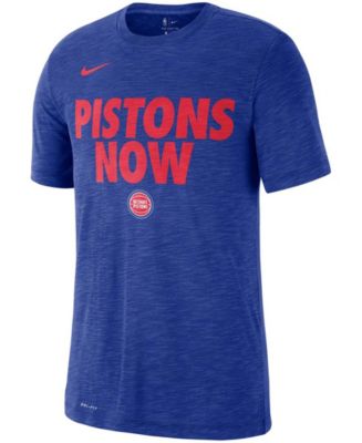 Men's Heathered Blue Detroit Pistons Essential Team Attitude ...