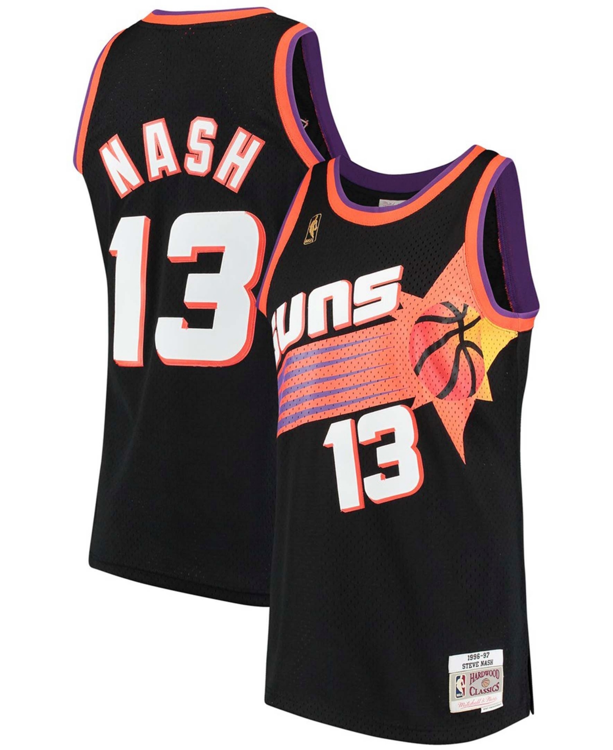 Click here for Mens Steve Nash Black Phoenix Suns 1996-97 Hardwoo... prices