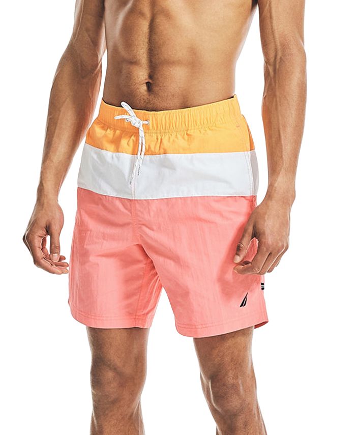 Nautica Men's Colorblocked Swimsuit & Reviews - Swimwear - Men - Macy's