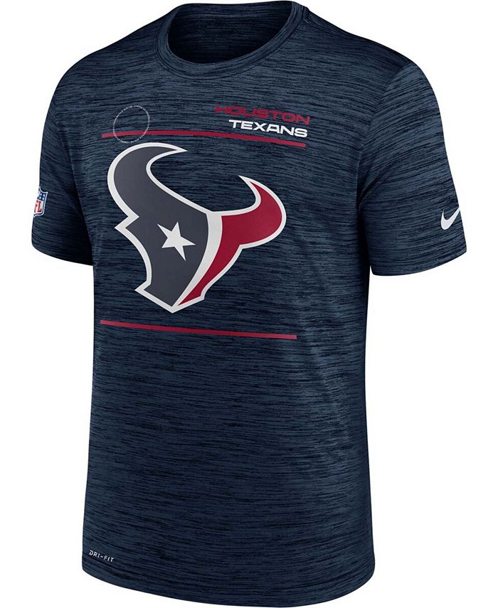 Nike Men's Navy Houston Texans Sideline Velocity Legend Performance T ...