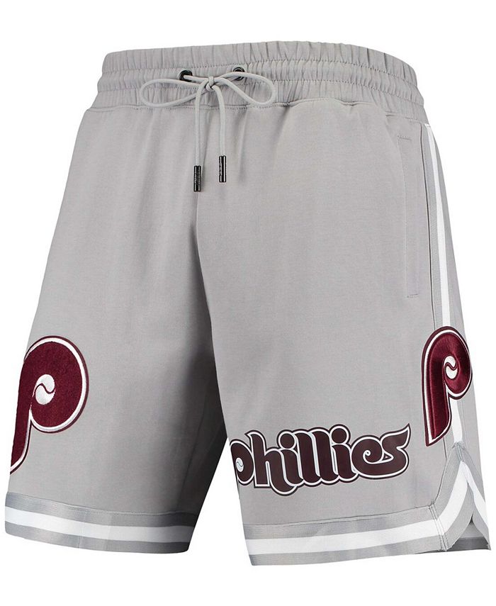 Pro Standard Men's Gray Philadelphia Phillies Team Shorts - Macy's