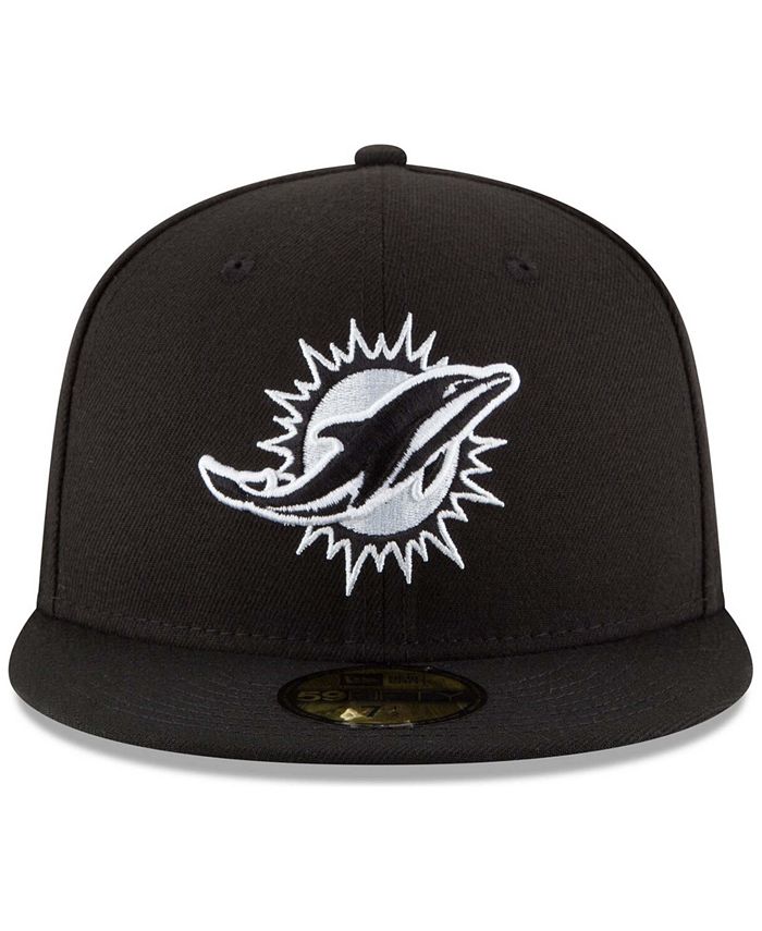 New Era Men's Miami Dolphins B-Dub 59FIFTY Fitted Cap - Macy's